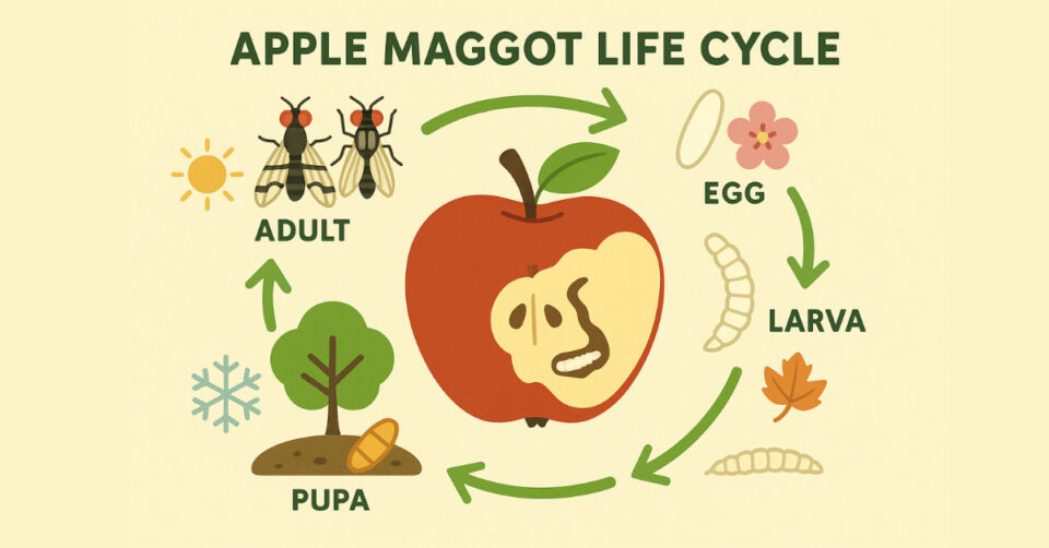 Apple Maggot Life Cycle in Edmonton: Protect Your Crop